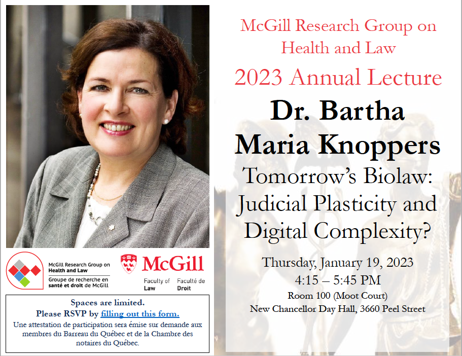 Tomorrow’s Biolaw : Judicial Plasticity and Digital Complexity?
